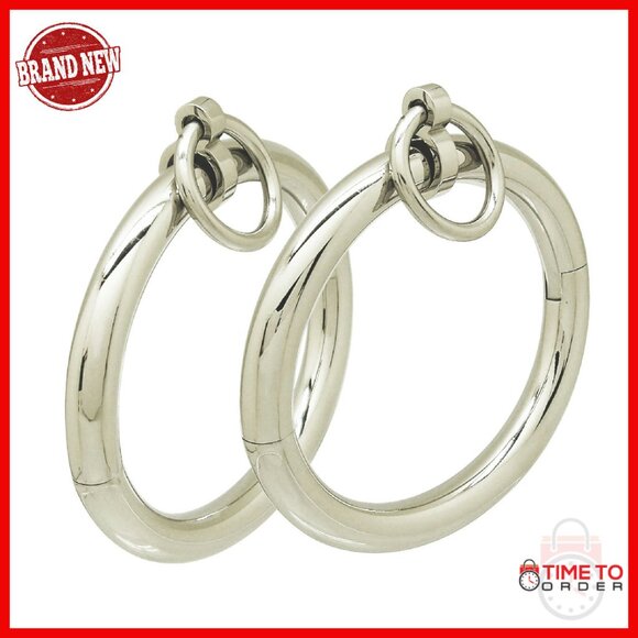Jewelry | Stainless Steel Lockable Cuff Bracelets With Removable O ...